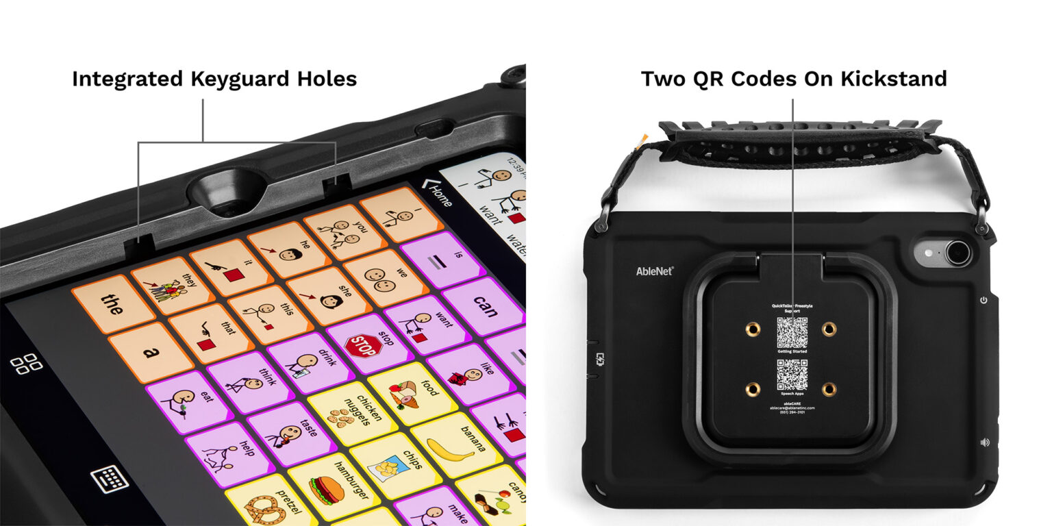 SideCLICK Keyguard Benefits for Speech Devices - AbleNet | SupportHub